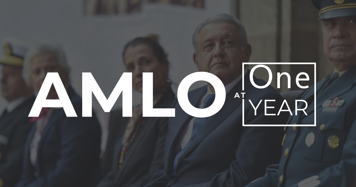 AMLO at One Year | Wilson Center